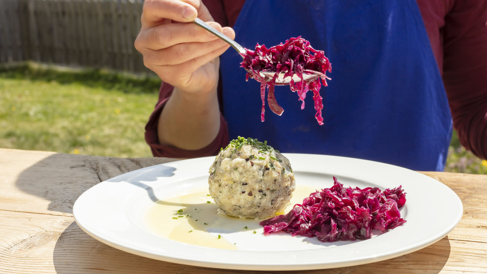 Schwarzplentene Knödel - Typisches Rezept aus Südtirol